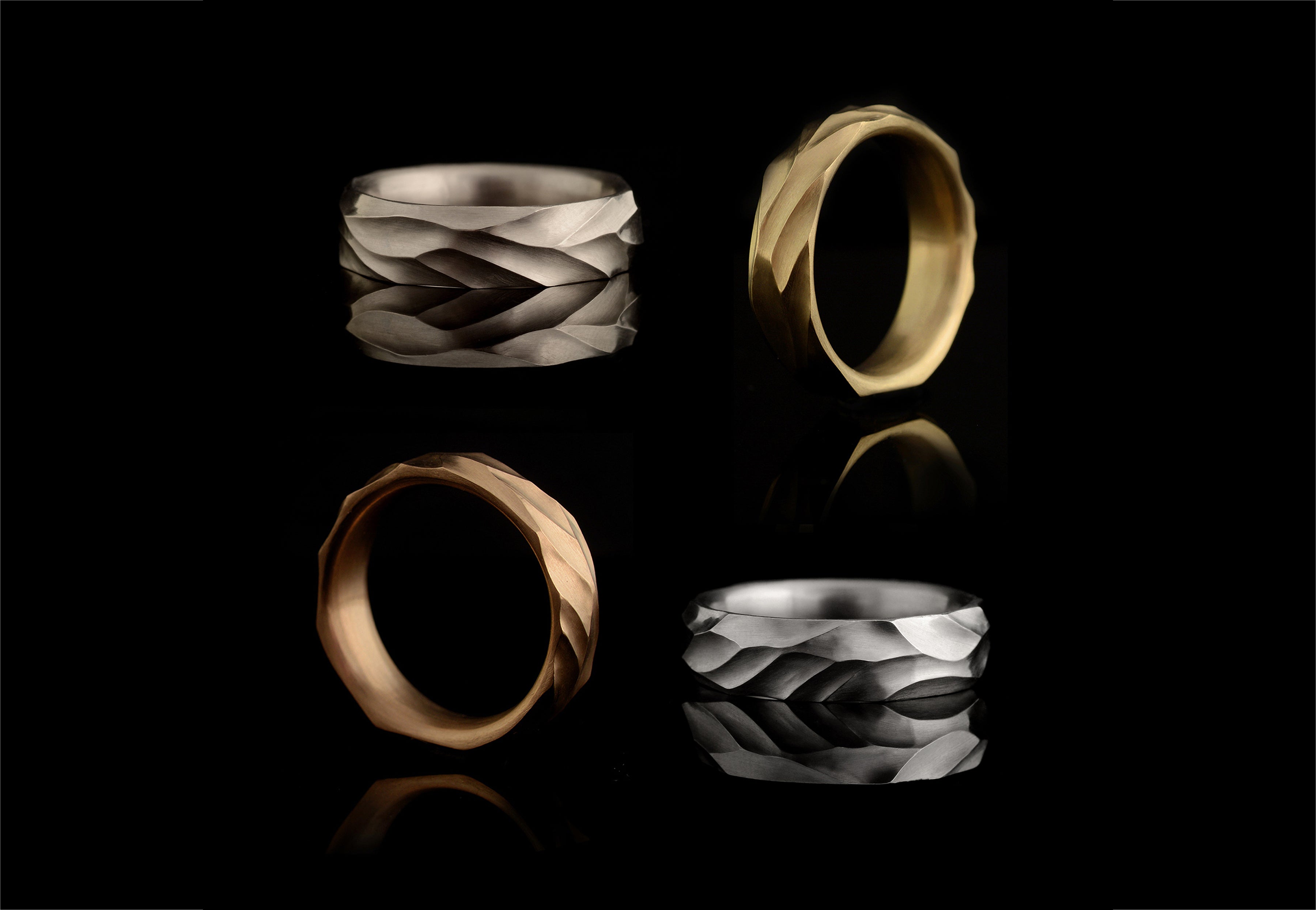 Dune wedding bands - mens – McCaul